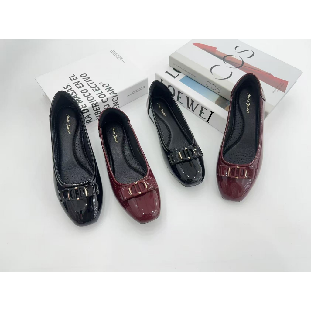 Moda Paolo Ladies Flat Shoes Cover Toe (35570L) | Shopee Singapore