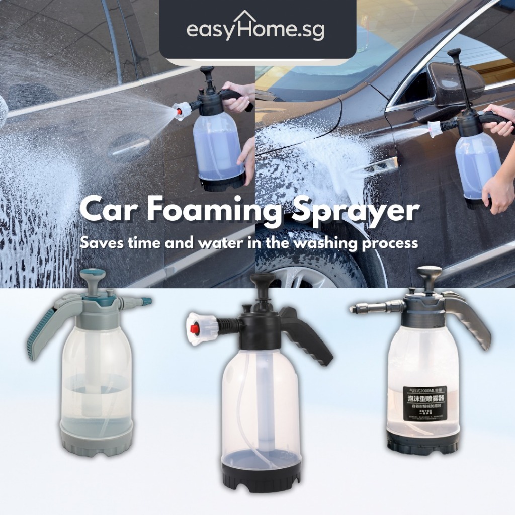Easyhome.sg 2000ML Car Wash Foam Sprayer - High Pressure Spray Gun ...