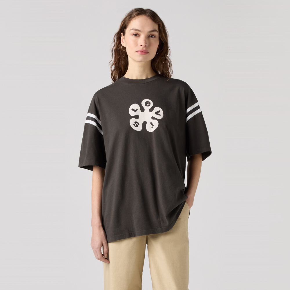 Levi's® Women's Pieced Graphic Short Stack Tee 001QX-0000 | Shopee ...