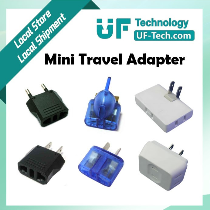 UFTECH Mini Travel Adapter (NZ/AU/CN/EU/US/JP/CA/PH/TH) | Shopee Singapore