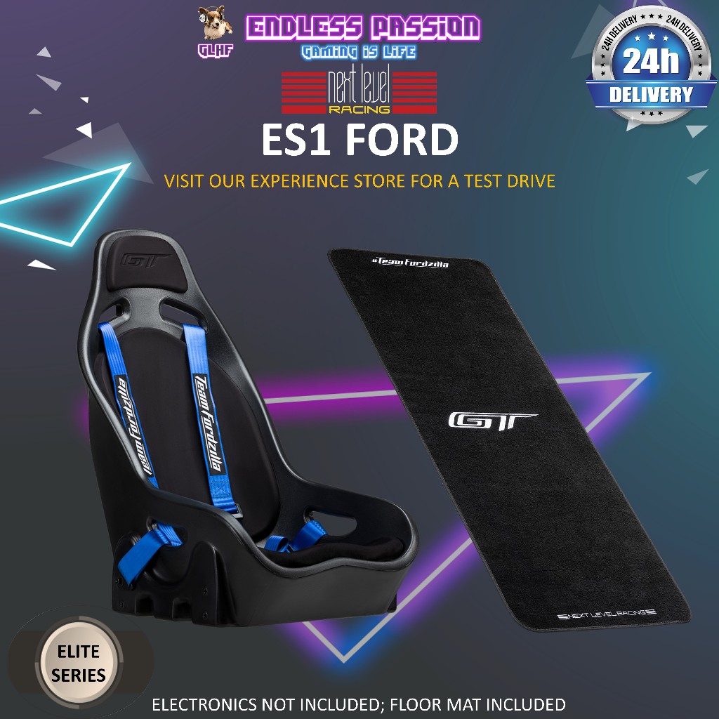 Next Level Racing Elite ES1 Racing Simulator Seat Ford GT Edition plus ...