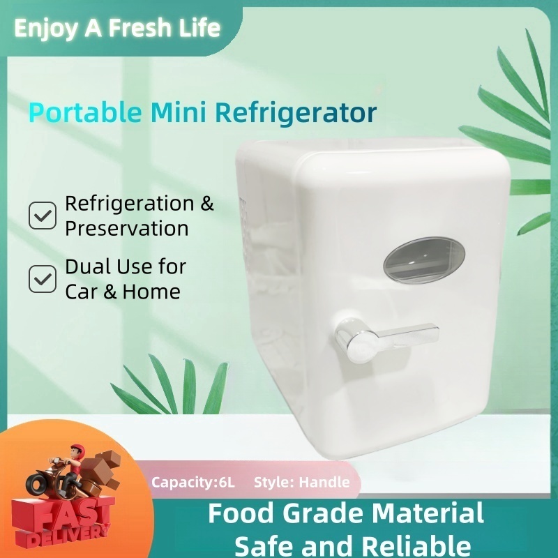 SG 6L Mini Refrigerator Portable Cooler Compact Freezer 12V/220V for ...