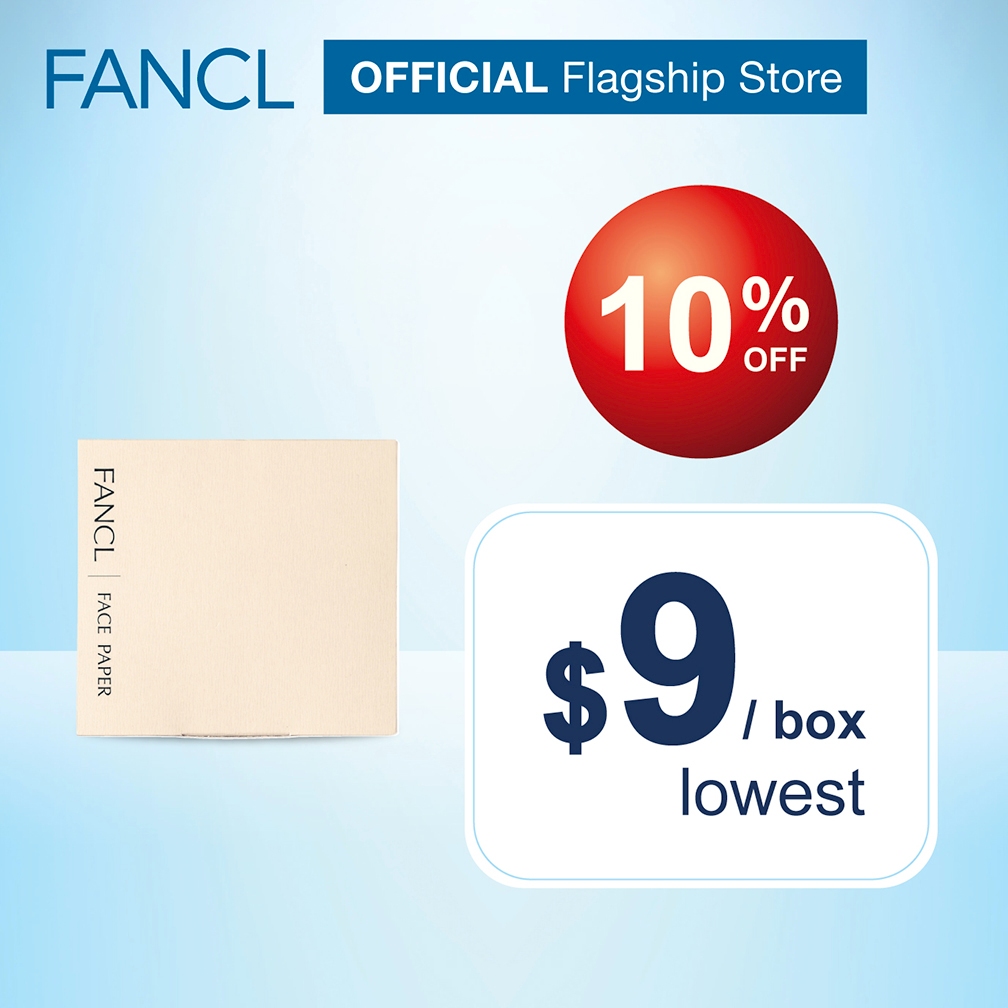 FANCL Face Paper (100 sheets x 3 packs) | Shopee Singapore