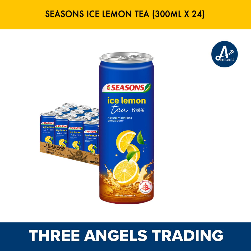 Seasons Ice Lemon Tea (300ml x 24) | Shopee Singapore