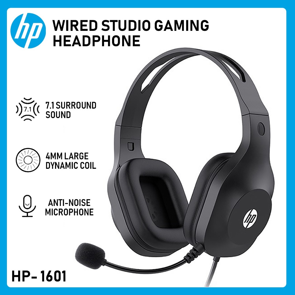 [AIM RESOURCES] HP Wired Gaming Headset with Mic Dual 3.5mm Jack (DHH ...