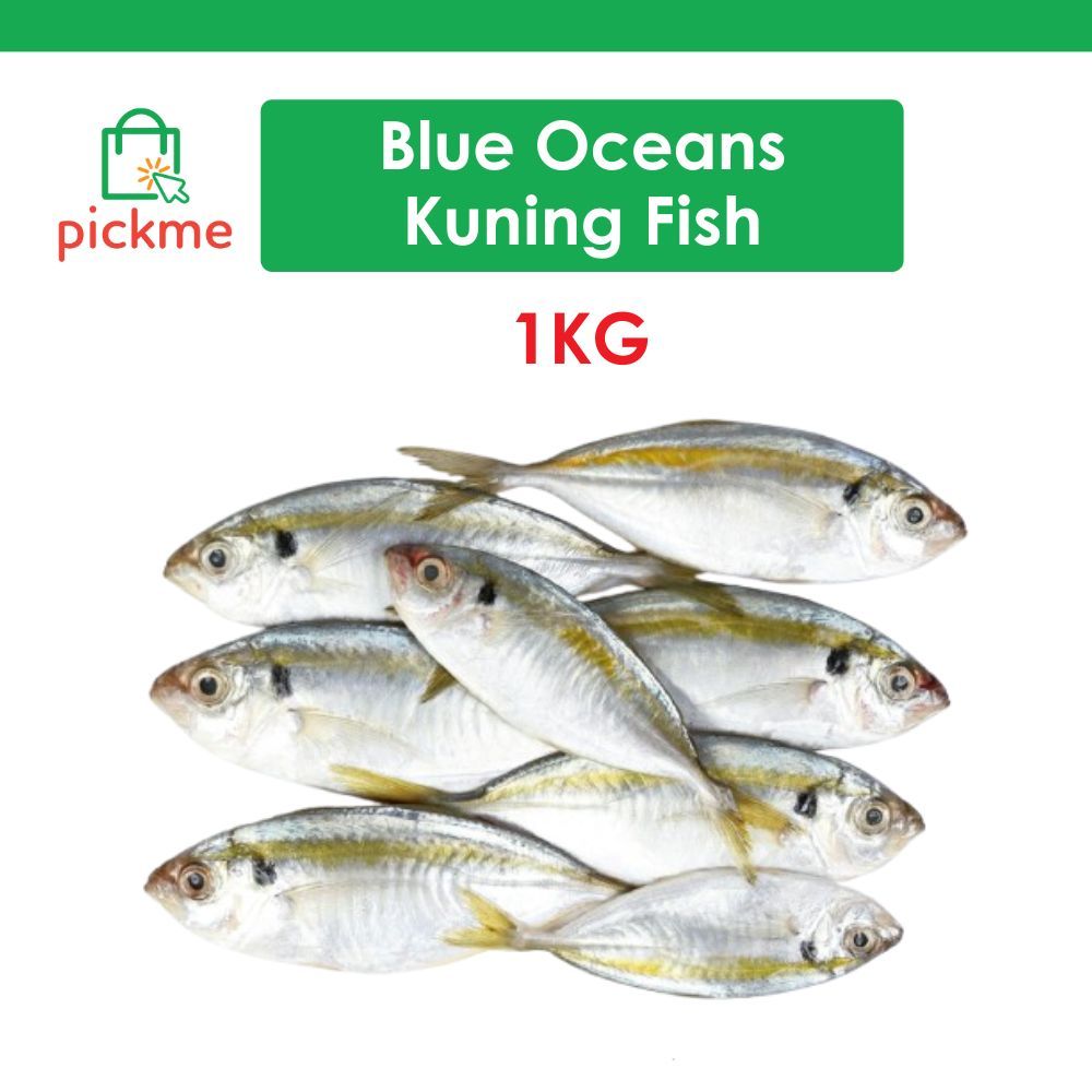Blue Ocean Yellow Stripe Trevally/Kuning Fish 1KG - Frozen (Price Drop ...