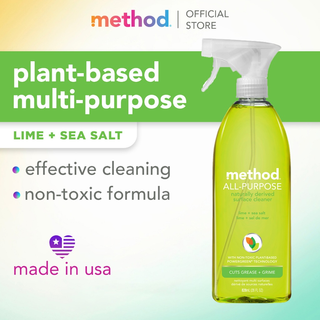 Method all-purpose cleaner - lime+sea salt 828ml | Shopee Singapore