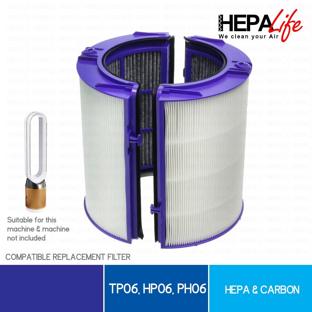 TP06 HP06 Compatible Hepa & Carbon Dyson Filter - Hepalife | Shopee ...
