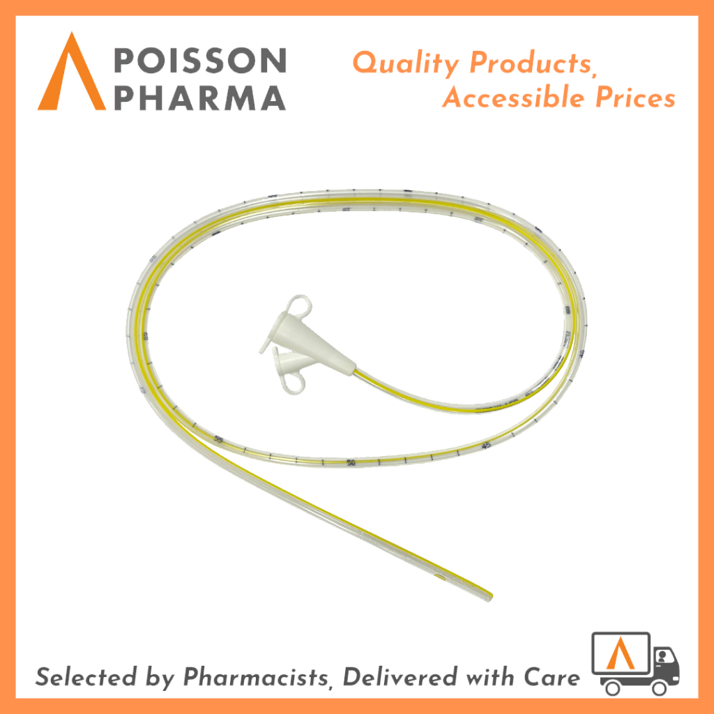 [Bundle of 3 tubes] Smooth-Flo Enteral Feeding Tube Dual Port 12FR/14FR ...