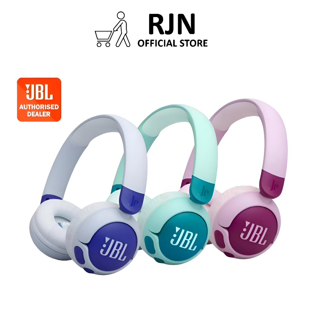 JBL Jr320BT Kids Wireless on-ear headphones -1 year official warranty ...