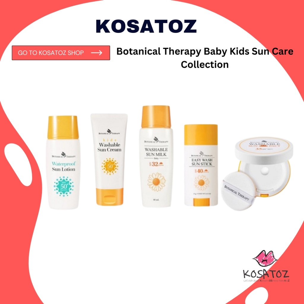 Botanical Therapy Baby Kids Sun Care Collection - Sun Milk / Lotion ...