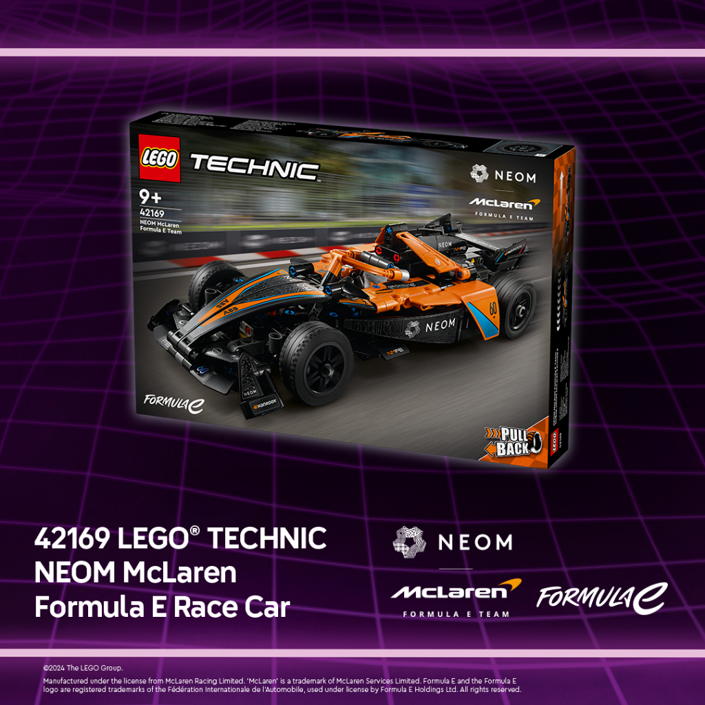 LEGO Technic 42169 NEOM McLaren Formula E Race Car | Shopee Singapore