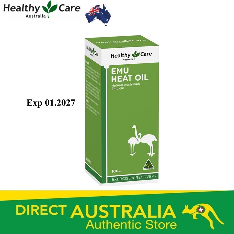 Healthy Care Emu Heat Oil 100ml | Shopee Singapore