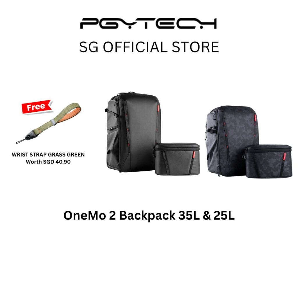 [MID YEAR PROMO] PGYTECH OneMo 2 Backpack & Camera Shoulder Bag (25L ...