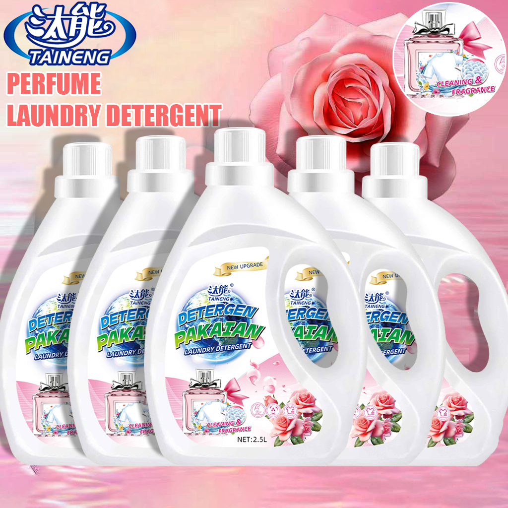 TAINENG Perfume laundry detergent sabun basuh baju detergent liquid 2 ...