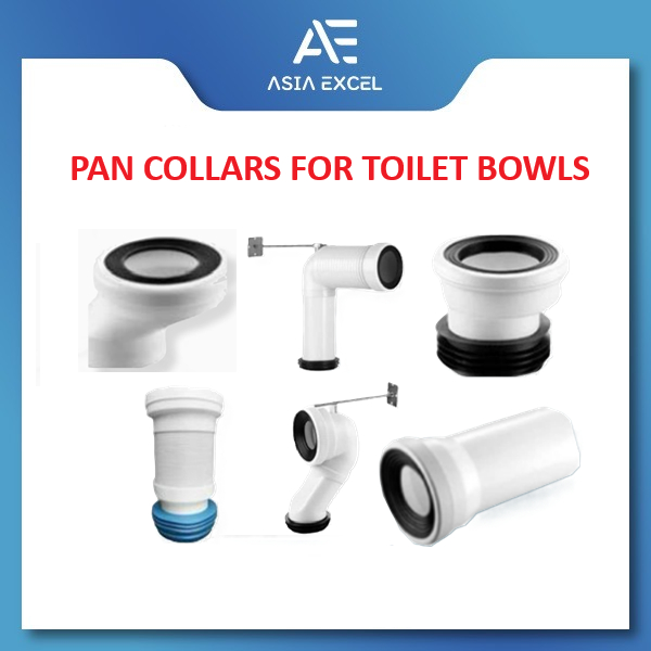 1 INCH / 2 INCH / FLEXIBLE PAN COLLAR FOR S TRAP / P TRAP / WALL HUNG ...