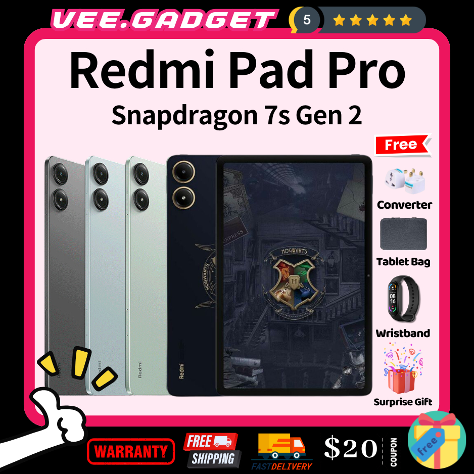 [NEW] Redmi Pad Pro Snapdragon 7s Gen 2 HyperOS 10000 mAh LCD Screen ...