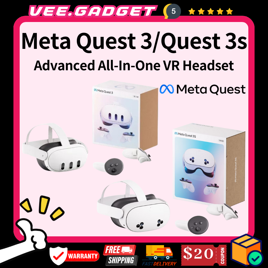 [Ready] Meta Quest 3s| Meta Quest 2 VR |Meta Quest VR3 | Advanced All ...