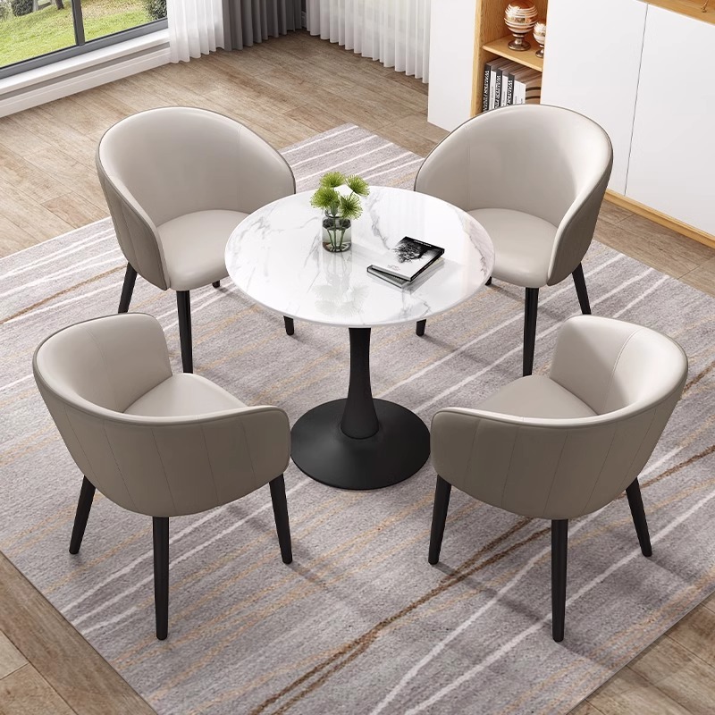 Round Table Dining Table 70cm Coffee Table Reception Table Balcony ...