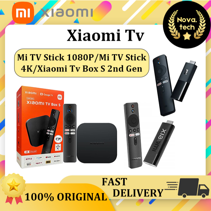 【Ready Stock】Xiaomi Mi TV Stick 4k 2nd Gen/Xiaomi Mi TV Stick 1080P ...