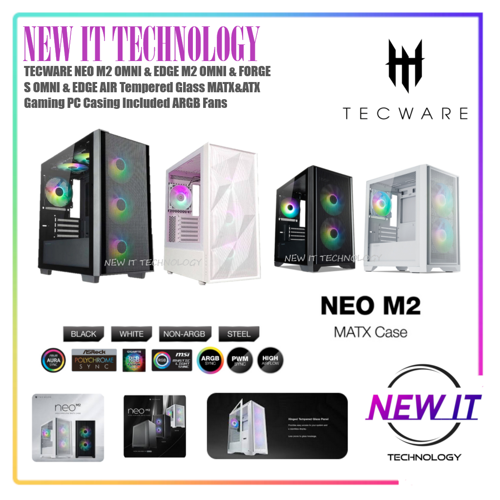 TECWARE NEO M2 OMNI & EDGE M2 OMNI & NEXUS AIR M3 OMNI & FORGE S OMNI ...