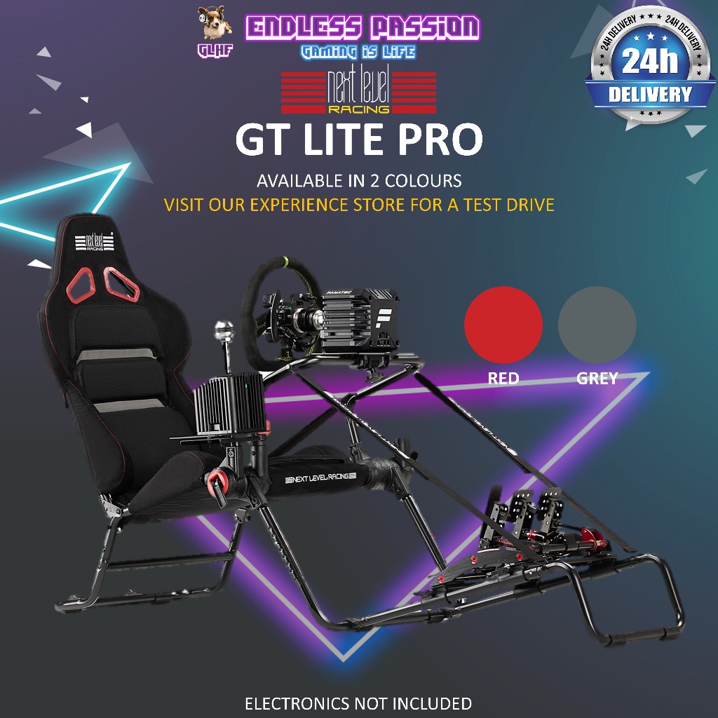 Next Level Racing GT Lite Pro Folding Cockpit - NLR-S031 | Shopee Singapore