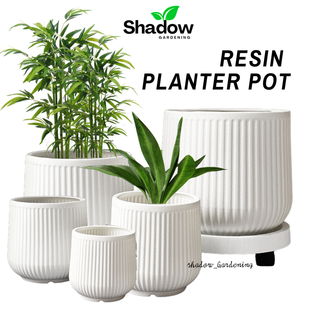 [SG SELLER] Large Flower Plant Pot Indoor Outdoor Planter Pot ...