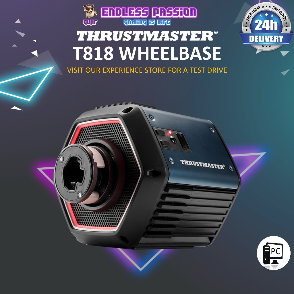 Thrustmaster T818 Direct Drive Wheel Base, Sim Racing Direct Drive ...