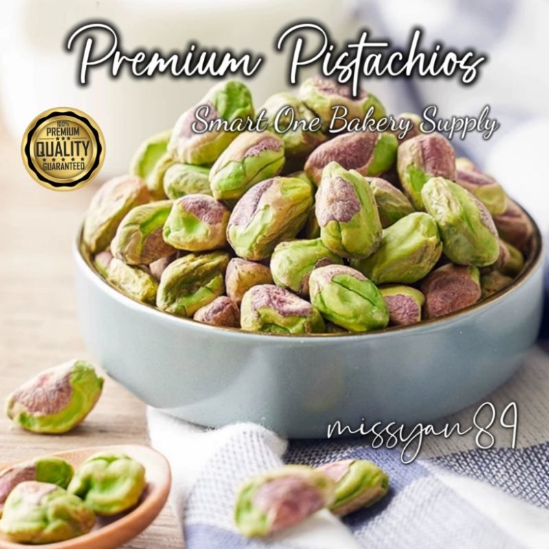 Raw USA Premium Pistachio Kernel without Shell 开心果 无壳 Kacang Cerdik ...