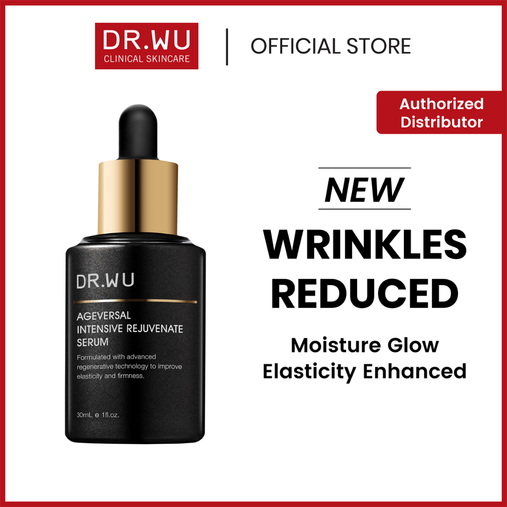 [DR. WU] -NEW- Ageversal Intensive Rejuvenate Serum 15ml / 30ml -Reverse Aging & Regain Youthful ...