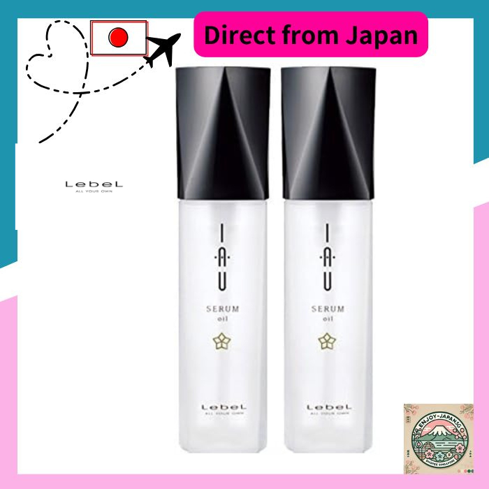 104 LebeL IAU Serum Oil Hair Treatment 100ml 2 bottles no need to wash ...