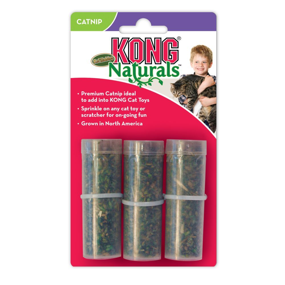 KONG Refillables Catnip Tubes 3-pack (9g) | Shopee Singapore