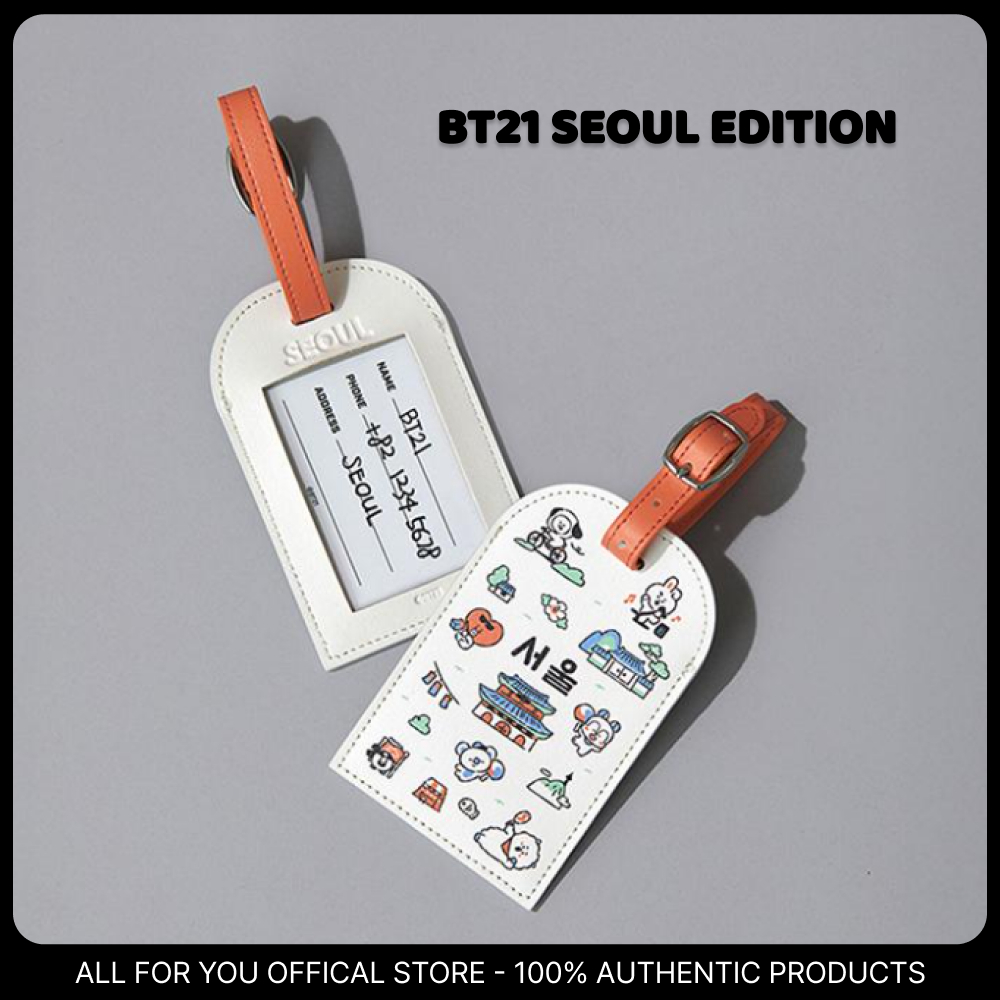 [BT21] Seoul City Edition Luggage Tag | Shopee Singapore