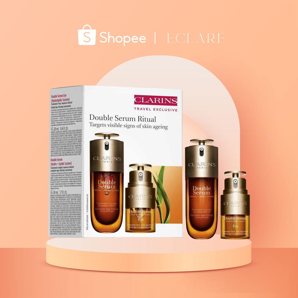 Shopee x Clarins 10.10 Brand Box - Double Serum Ritual Set (Double ...