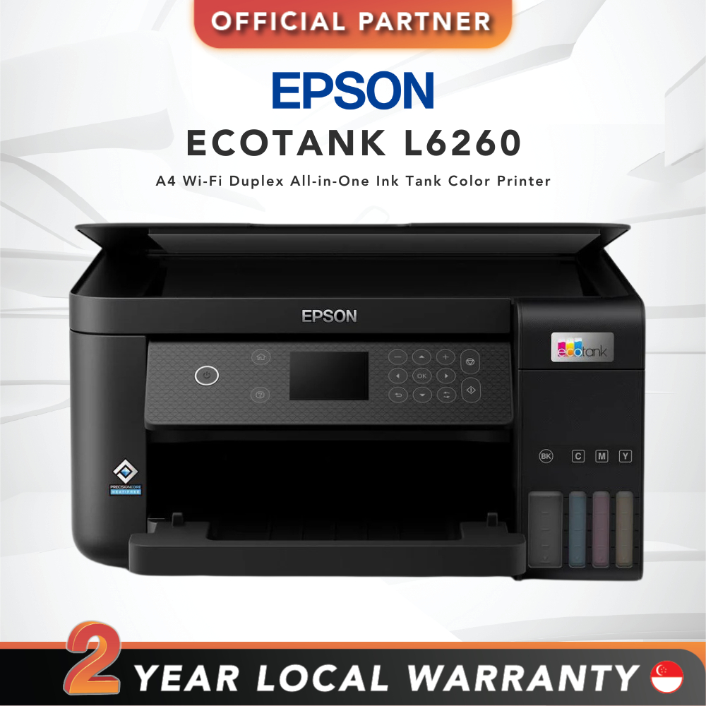 Epson EcoTank L6390 / L6370 / L6260 | A4 Wi-Fi Duplex All-in-One Ink ...
