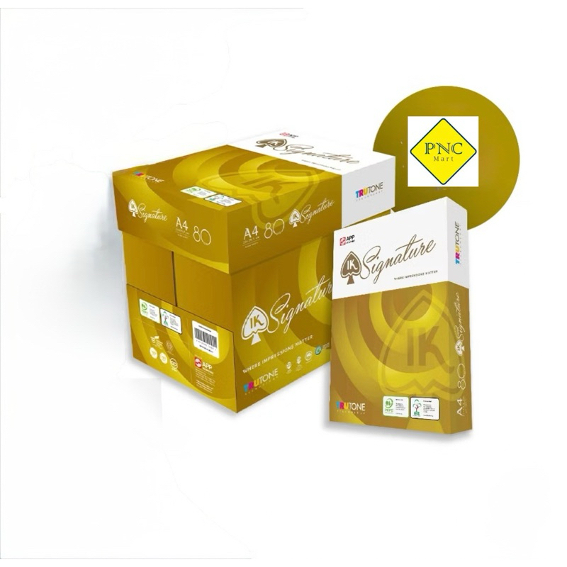 IK Signature 500 sheets per ream ( 5 ream per carton ) | Shopee Singapore