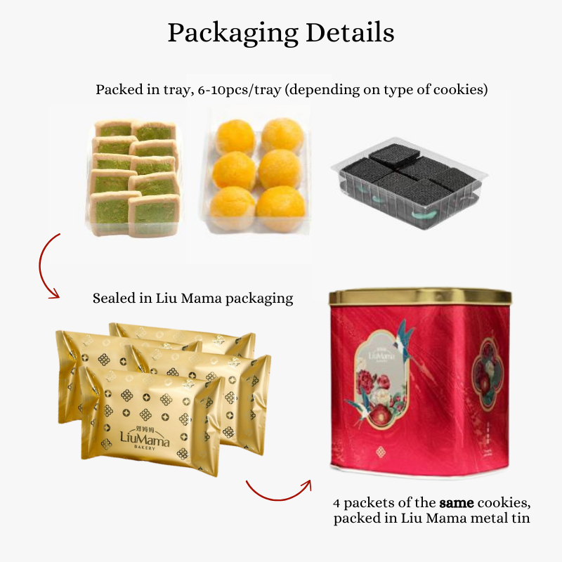 🧧 Liu Mama 2025 CNY Goodies Chinese New Year Pineapple Ball Tart Tarts ...