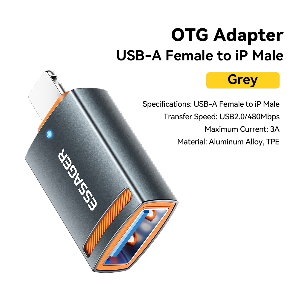 i Phone i Pad OTG to Female USB Camera Photo Files Reader | Shopee ...