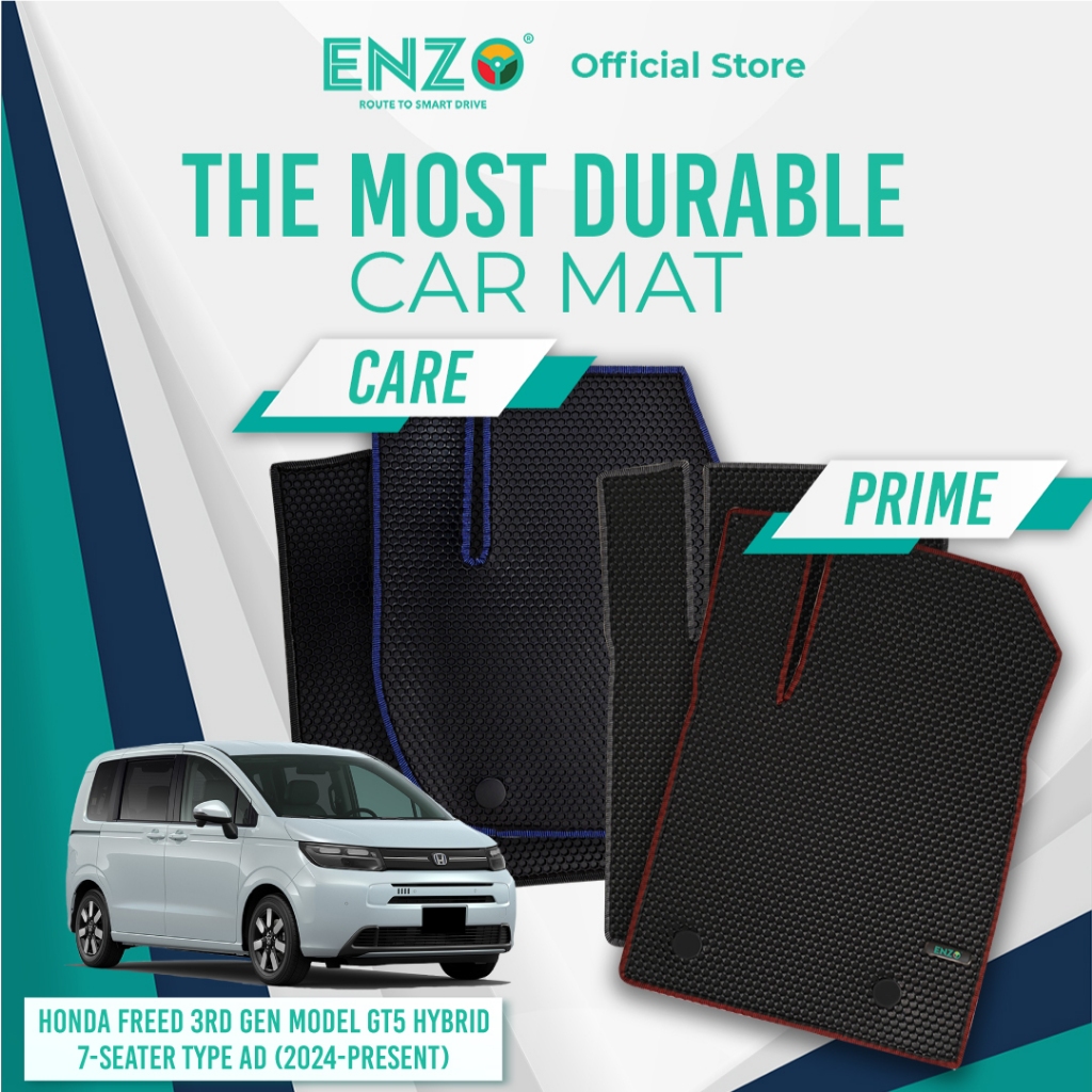 ENZO Car Mat - Honda Freed 3rd Gen Model GT5 Hybrid 7-Seater Type AD ...