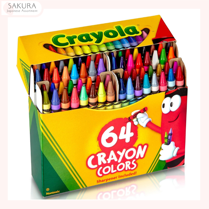 Crayola 64 crayons, 120 colours, 150 colours with crayon sharpener ...
