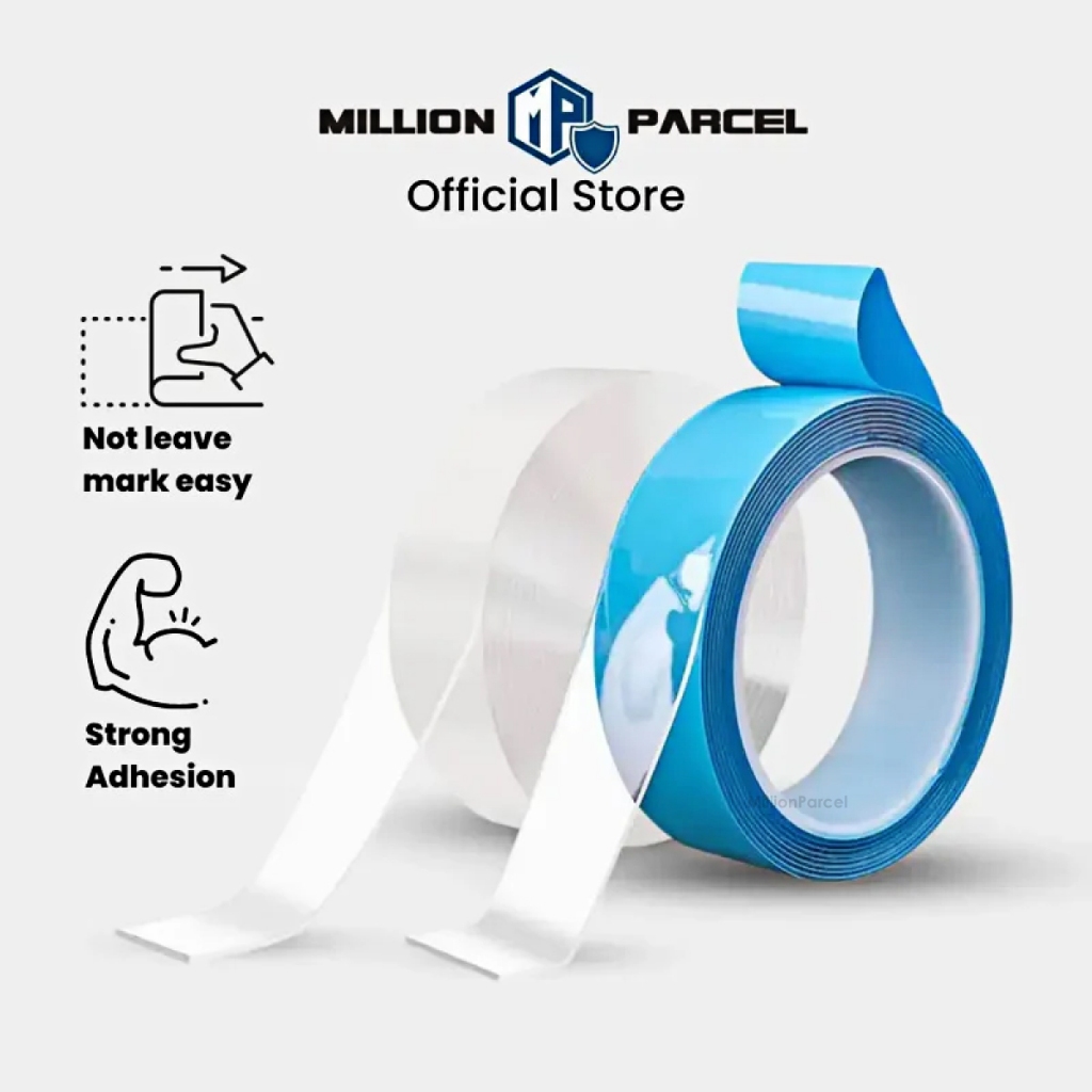 Nano Tape | Strong Double Sided Tape | Removable Nano Grip Tape | Strong Multipurpose | Washable ...