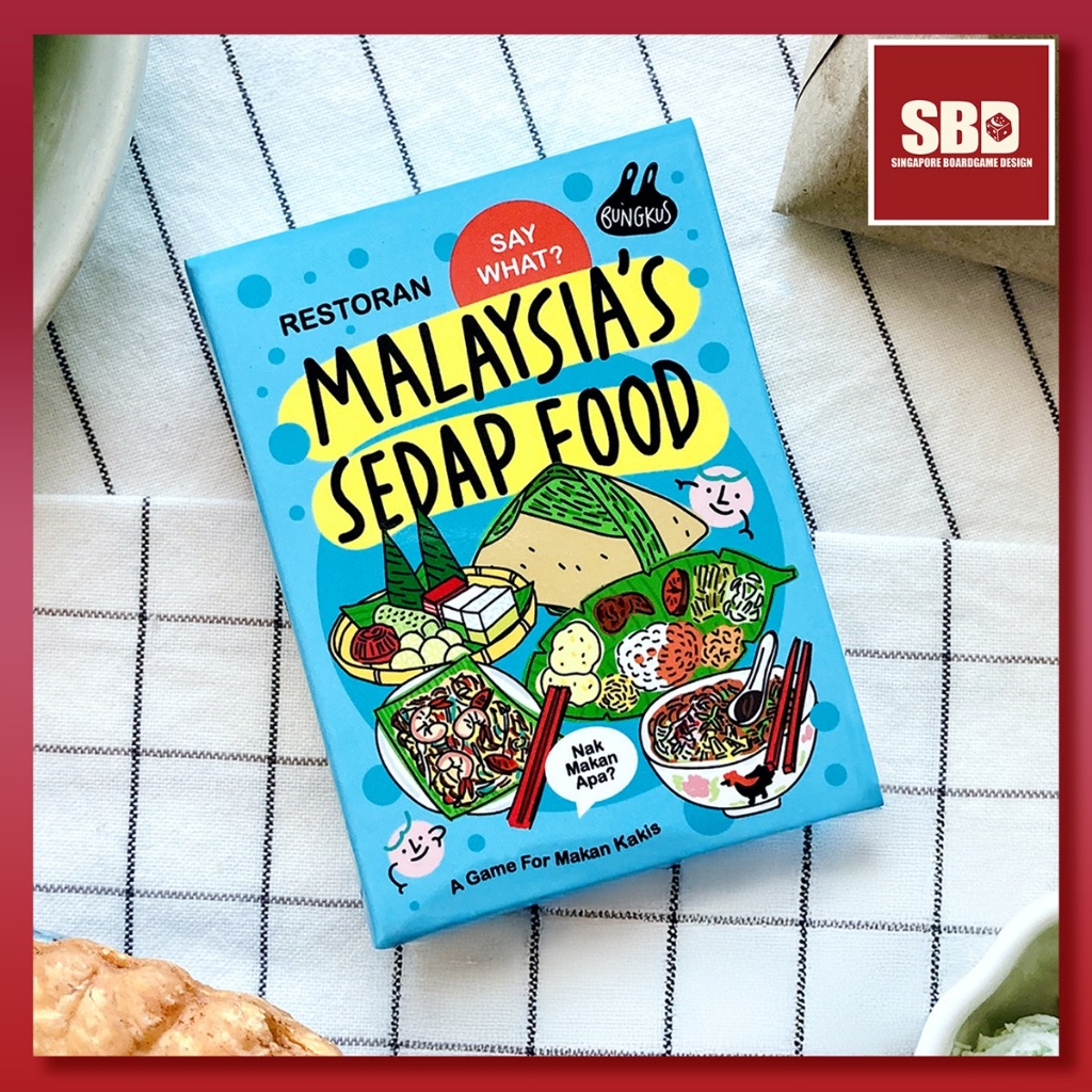 NEW! Say What? Malaysia's Sedap Food Card Game | Shopee Singapore
