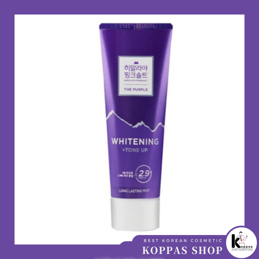 [HIMALAYA PINK SALT] The Purple Whitening Tone Up Toothpaste (100g ...