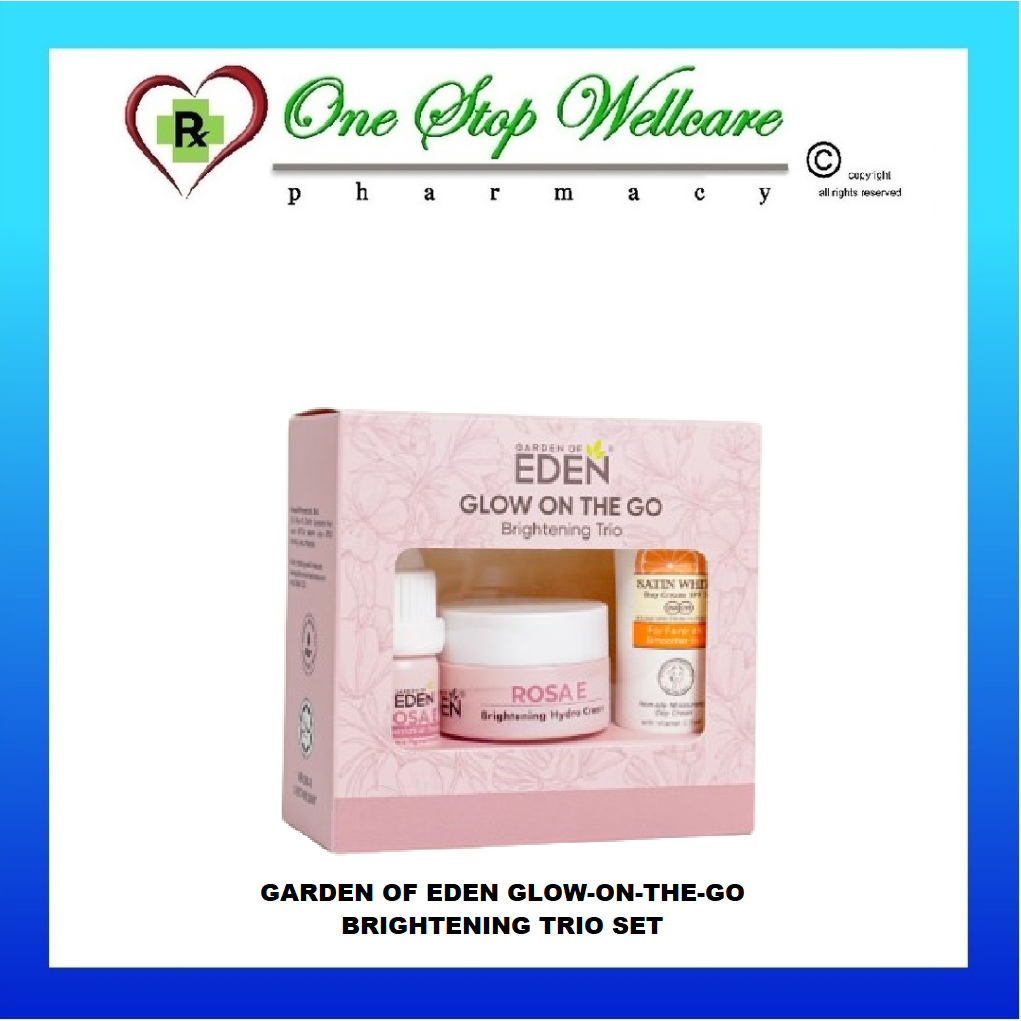 GARDEN OF EDEN GLOW-ON-THE-GO BRIGHTENING TRIO SET (LIMITED EDITION ...