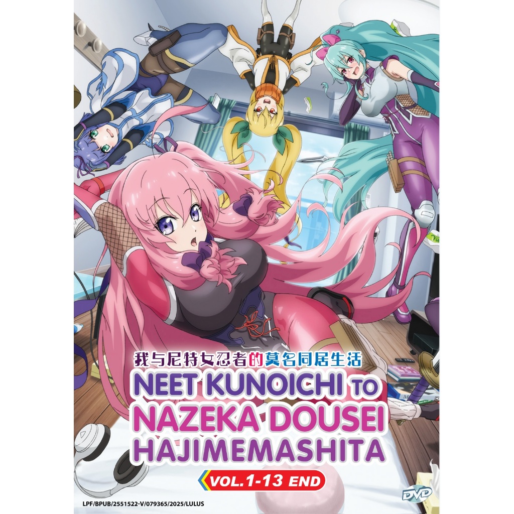 Anime DVD NEET Kunoichi to Nazeka Dousei Hajimemashita (I'm Living with ...