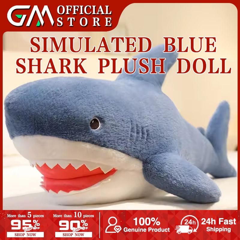 【SG Local Stock】NEW Shark Stuffed Toy Soft Toy Plushie 60cm | Shopee ...