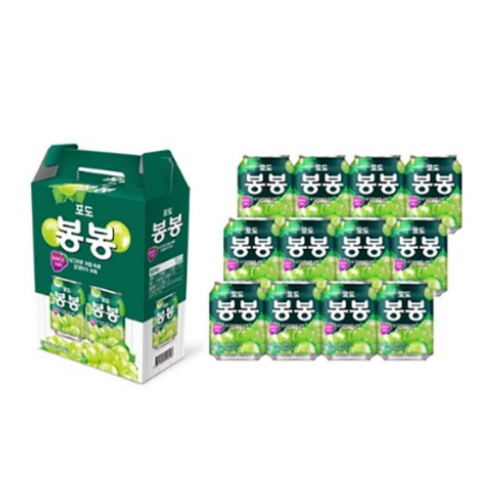 [Haitai] Bonbon Grape 238ml x 12ea (1box) 해태 포도 봉봉 1박스 | Shopee Singapore
