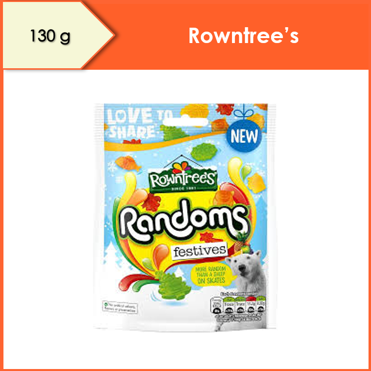 [Lowest Price] New Rowntree’s Random Festives 130g | Shopee Singapore