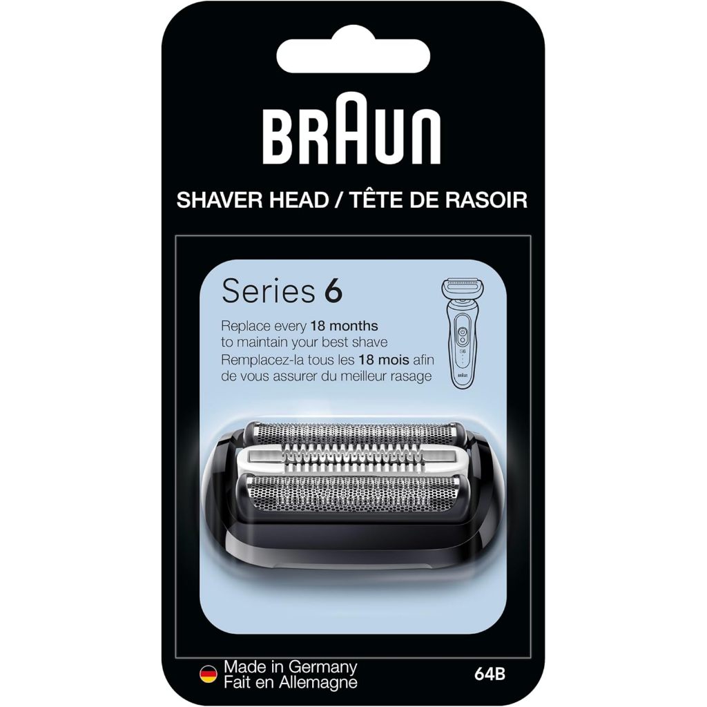 Braun Series 6 64B Electric Shaver Replacement Head w Sensitive ...
