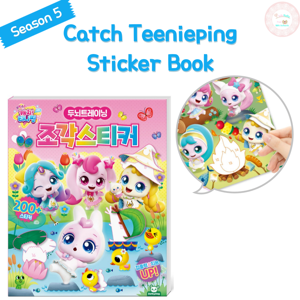 Season 5 Shooting Star Catch Teenieping Sticker Book Teenieping Puzzle ...
